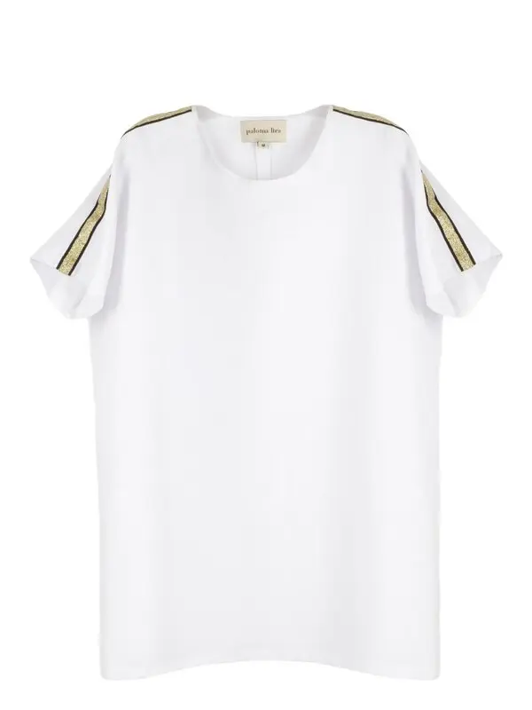 PALOMA LIRA Maxi Shirt - White