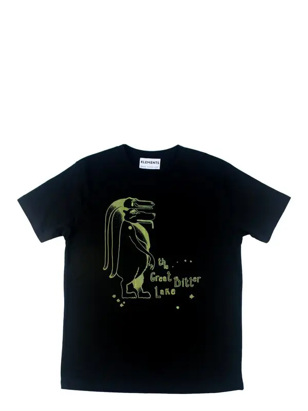 KLEMENTS Bitter Lake Graphic T-shirt - Black
