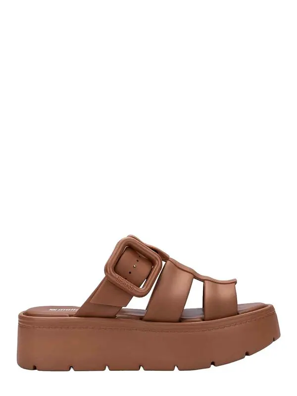 Melissa Pump Platform Sandal - Brown