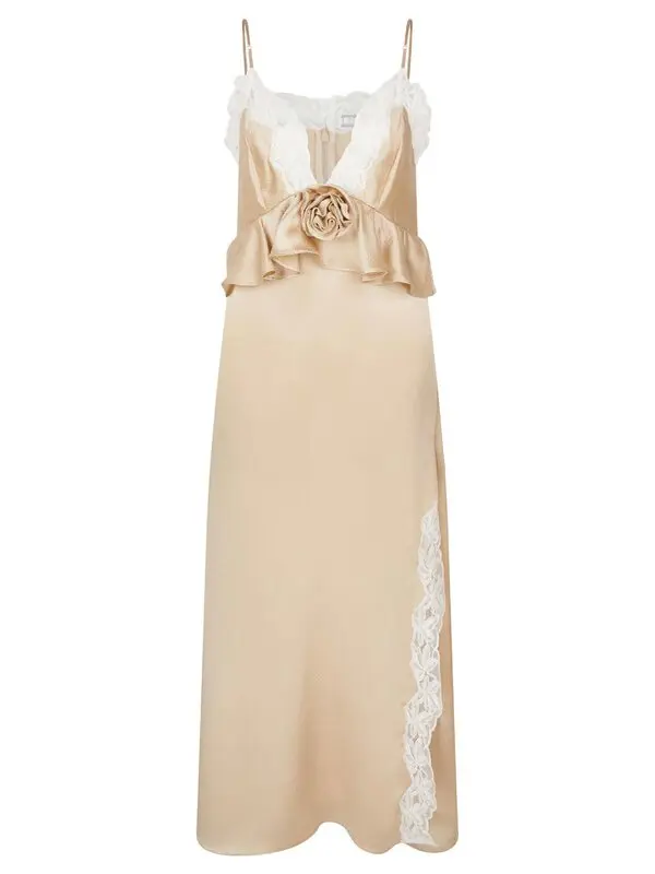 LISA THE LABEL Rosie Slip Dress - Gold