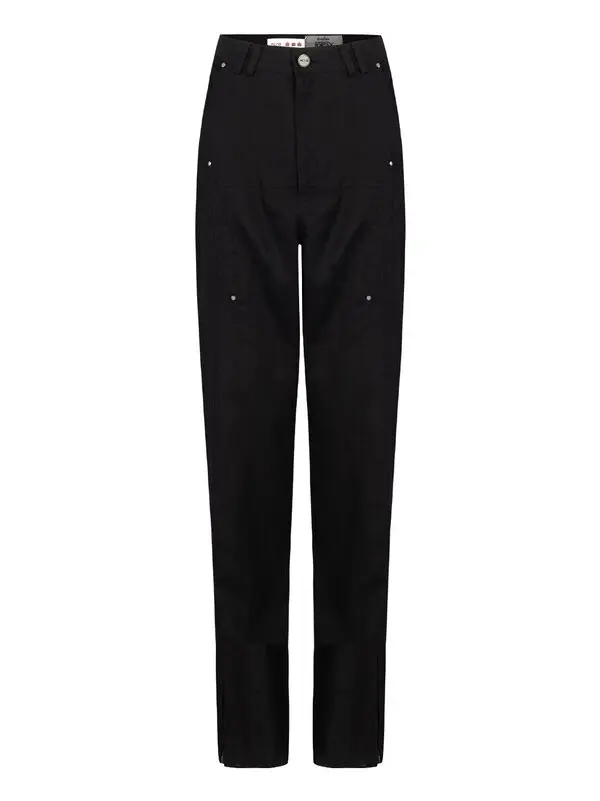PCFG Free Heaven Linen Suit Pant - Black