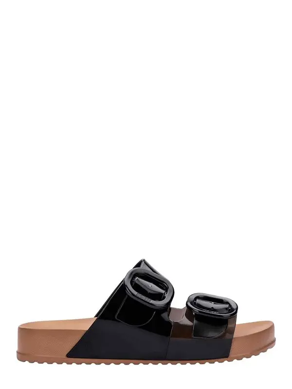 Melissa Cozy Slide - Brown/black