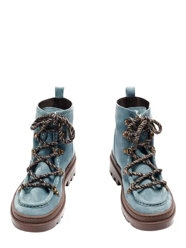 NAGUISA Kaus Wallabee Boots - Blue