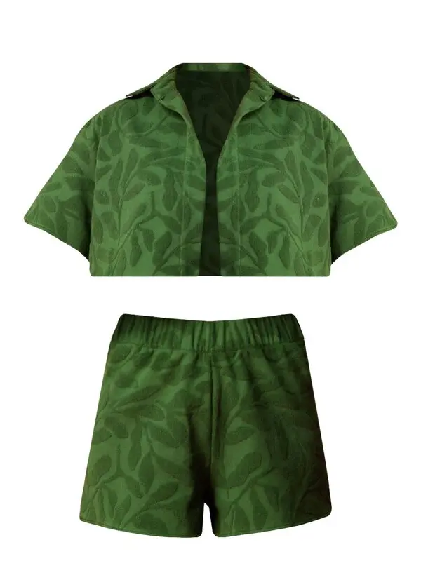 NUR KARAATA Anastasia Set - Green