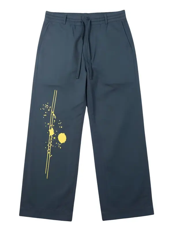 LILIA MUNN Organic Cotton Trousers - Grey