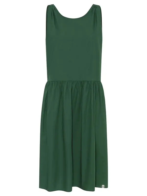 GROBUND The Vilma Reversible Dress - Green