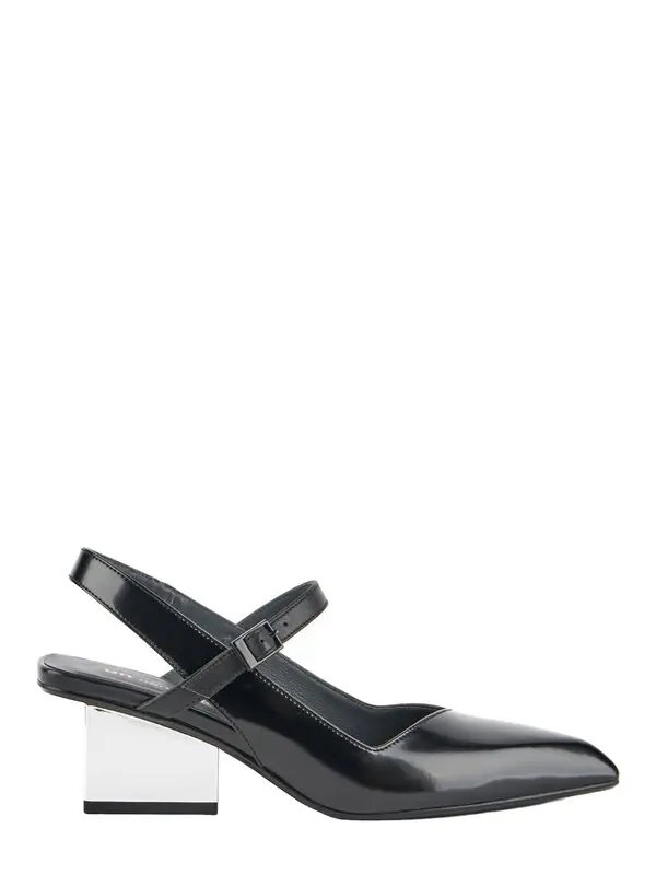 United Nude Raila Jane Pumps - Black/silver