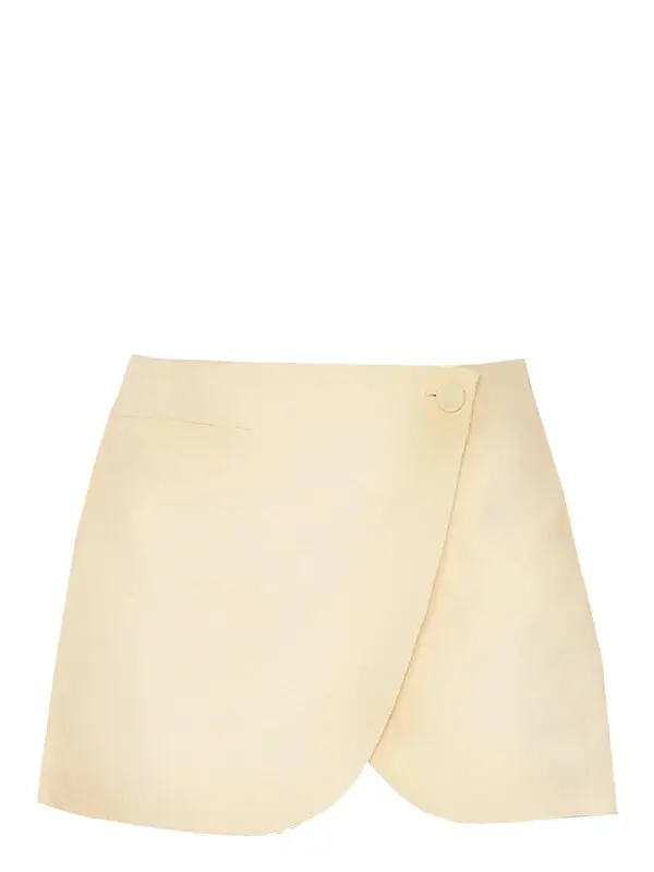 DELFI COLLECTIVE Erin Mini Skirt - Yellow