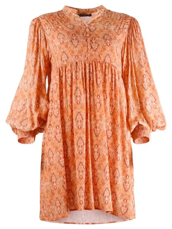 MORRATO BALI Zoha Mini Dress - Orange