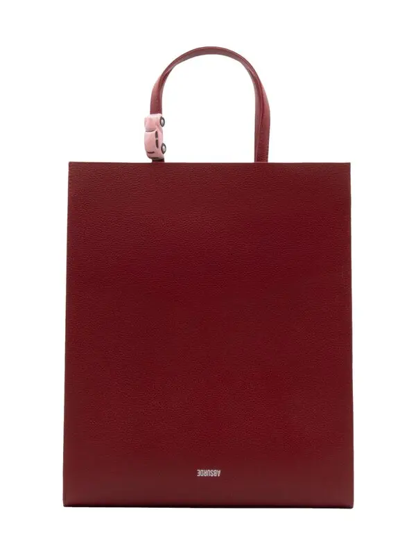 ABSURDE Big Stop Tote Bag - Red