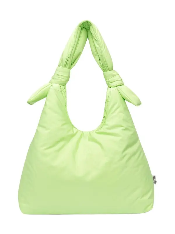 LEFRIK Biwa Puffy Shoulder Bag - Green