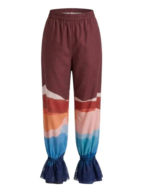 GLAM ON YOU Moana Pants - Brown