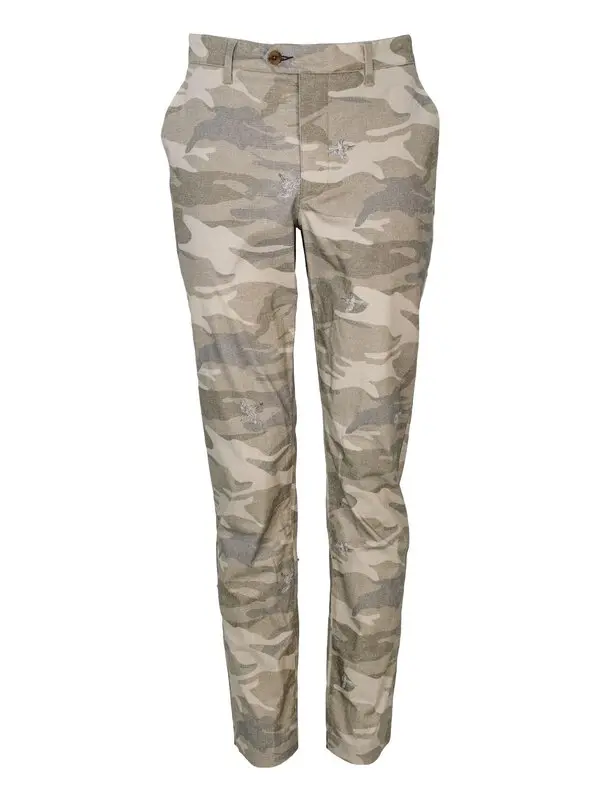 LORDS OF HARLECH Jack Crane Camo Olive Tan - Brown