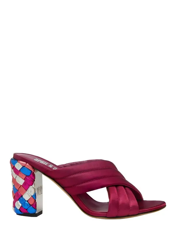 APRIL & ALEX Tami Ruby Slipper - Red