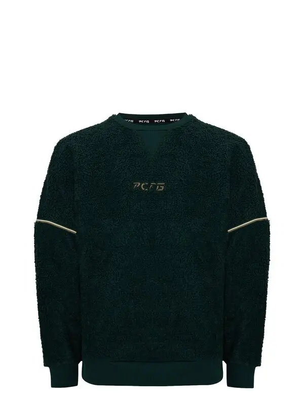 PCFG Fluffy Track Sweatshirt - Green