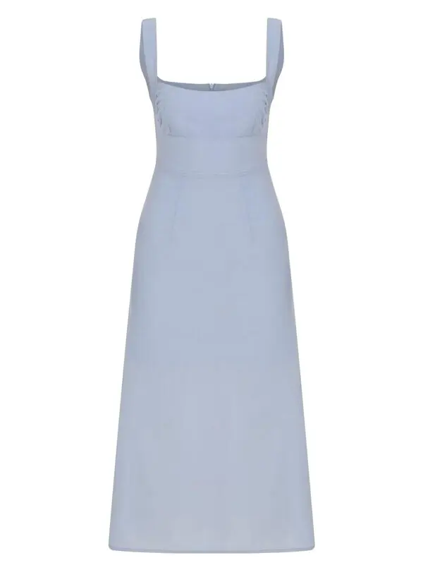 THISISU COLLECTION Audrey Midi Bell Dress - Blue