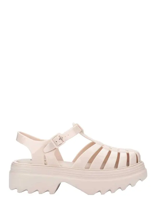 Melissa Possession Platform Sandals - Beige