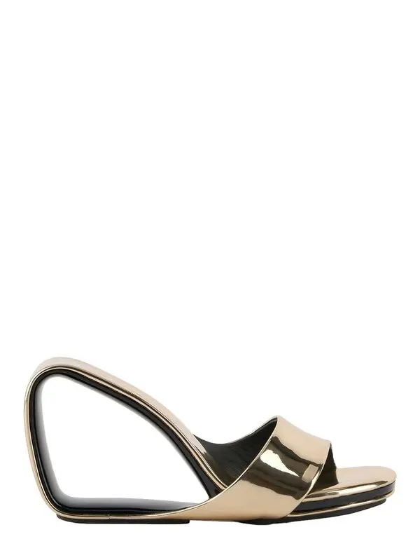 United Nude Mobius Hi Ii Sandal - Gold
