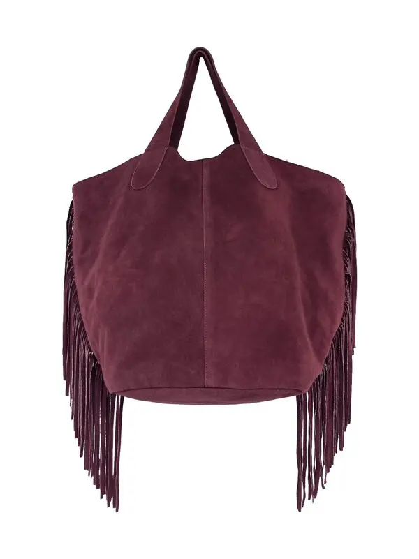 NOOKI DESIGN Vancouver Suede Tote - Purple