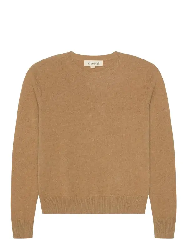 ELLSWORTH + IVEY Daphne Cashmere Sweater - Brown