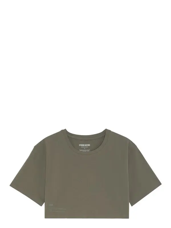 STORM Easy Crop Top - Green