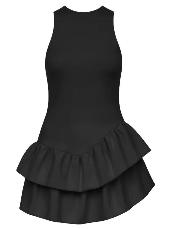 NAZLI CEREN Lisette Balloon Dress - Black