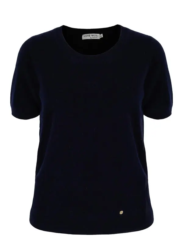 TIRILLM Alina Cashmere T-shirt - Black