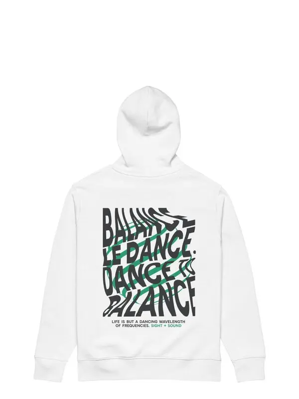 ANCHOR & CREW Organic Cotton Embroidered Heavyweight Hoodie - White
