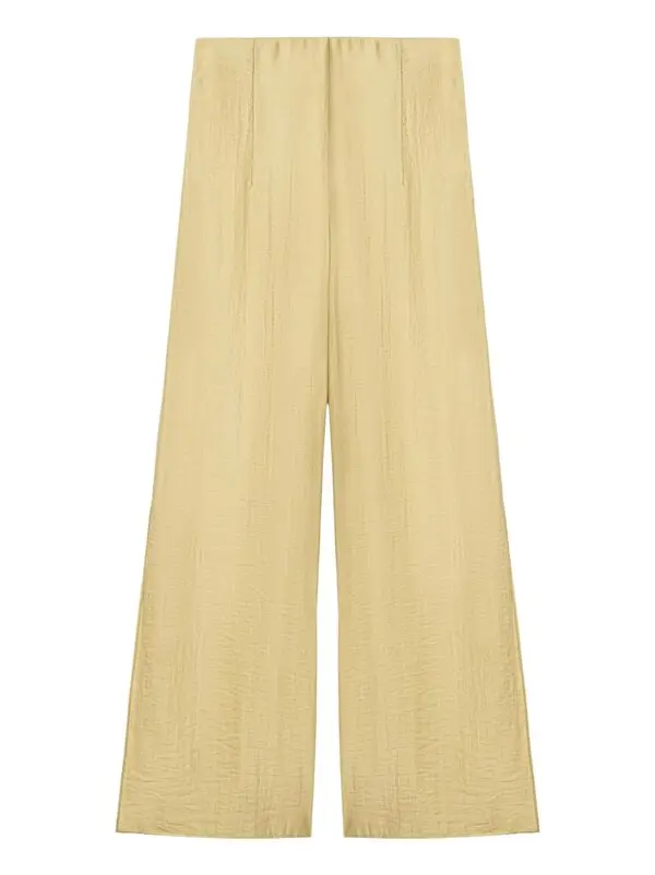 NOCTURNE Relaxed Straight-leg Pants - Yellow