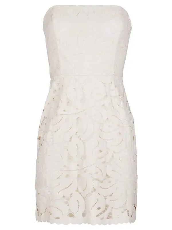 FOREVER YOUNG THE LABEL Callie Mini Dress - White