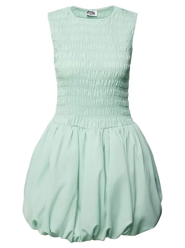 AMY LYNN Ella Mini Puffball Dress - Green