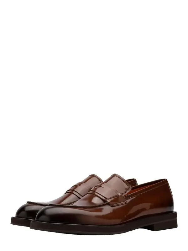 ILVI Solveig Saddle Florentic Leather Loafer - Brown