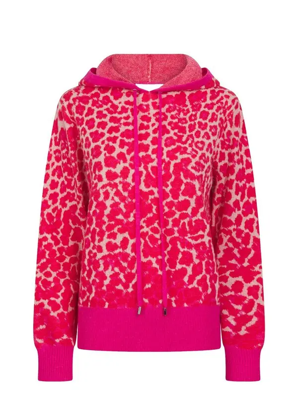 NOOKI DESIGN Leopard Norwood Hoodie - Pink