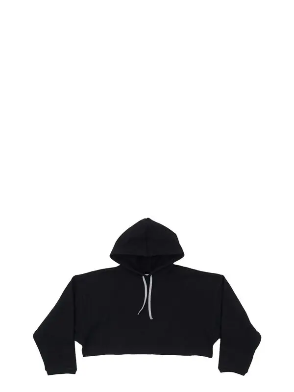 BRADFORD ROW Mimi Cropped Hoodie - Black