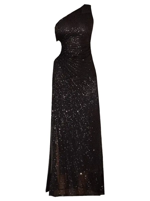 DELFI COLLECTIVE Solie Sequin Gown - Black