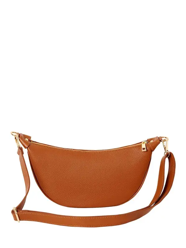 BETSY & FLOSS Ambra Crossbody Waist Bag - Brown
