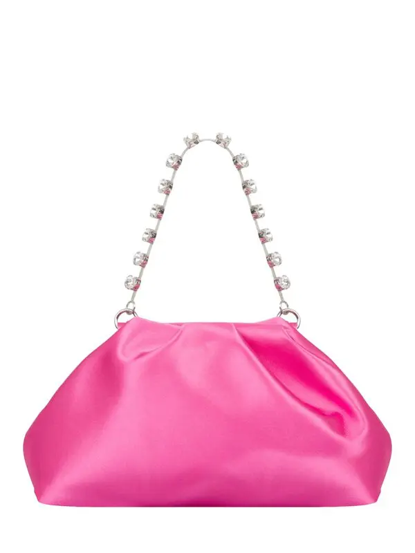 D’LUEUR ATELIER Twist Detailing Satin Bag - Pink