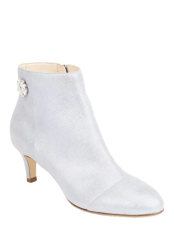 MOON D'ELLE Eclisse Ankle Boots - Silver