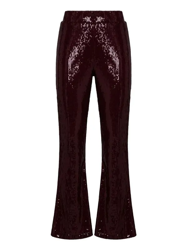 THISISU COLLECTION Sylvie Sequin Pant - Red