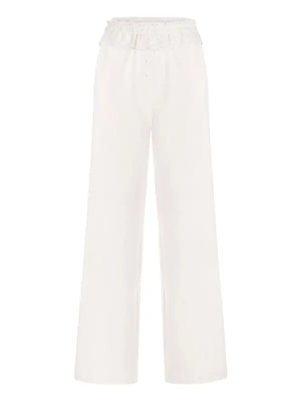 SCARLETT GASQUE Daydream Trousers - White
