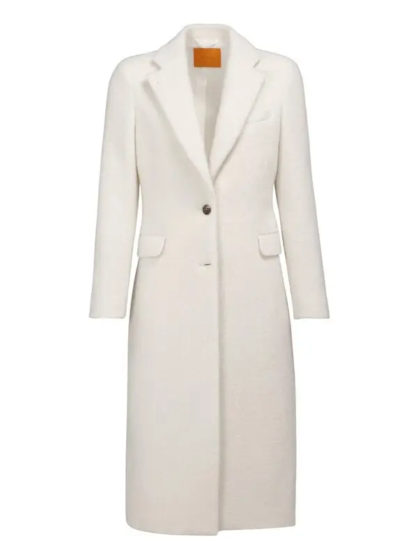 VULTO Limited Edition Alpaca Coat - White