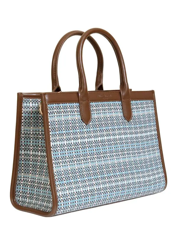 ALIE STREET LONDON Ashbourne Occasion Handbag - Blue/brown