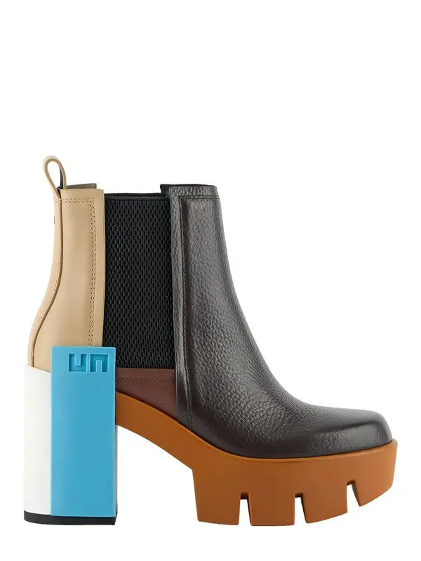 United Nude Grip Chelsea Mid Boots - Brown