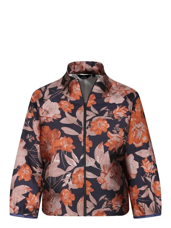 LIONESS BY TF Sunset Bloom Floral Patterned Jacket - Gold