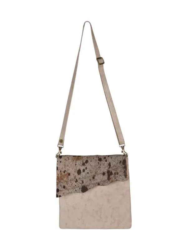 OWEN BARRY Cowhide Crossbody Bag - Brown