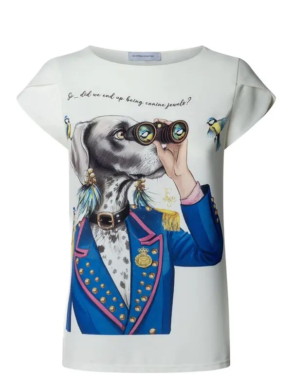 THE EXTREME COLLECTION Printed Braco T-shirt Limited Edition - White