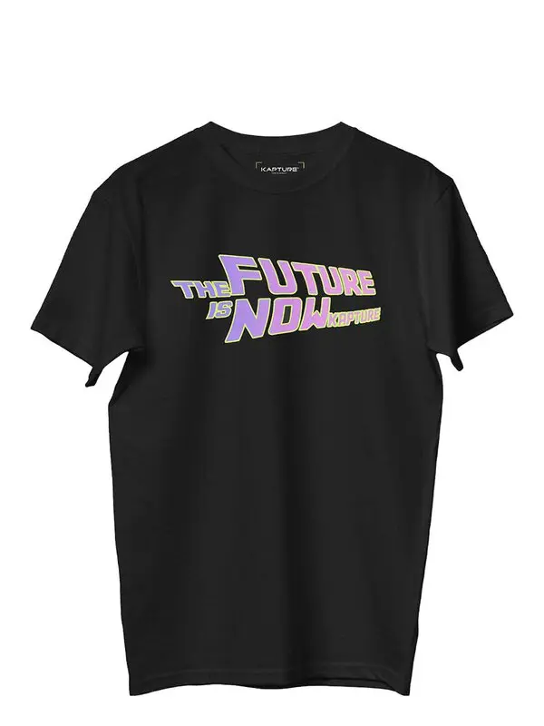 KAPTURE The Future Is Now Printed Tee - Black
