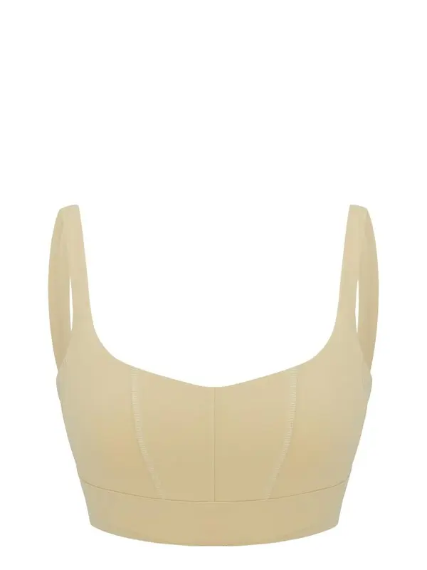 PCFG Neutrals / Bra With Stitch Detail Chino - Green