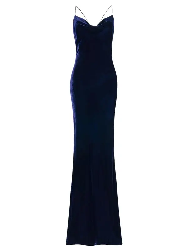 PRETTY ECCENTRIC Siren Maxi Dress - Blue