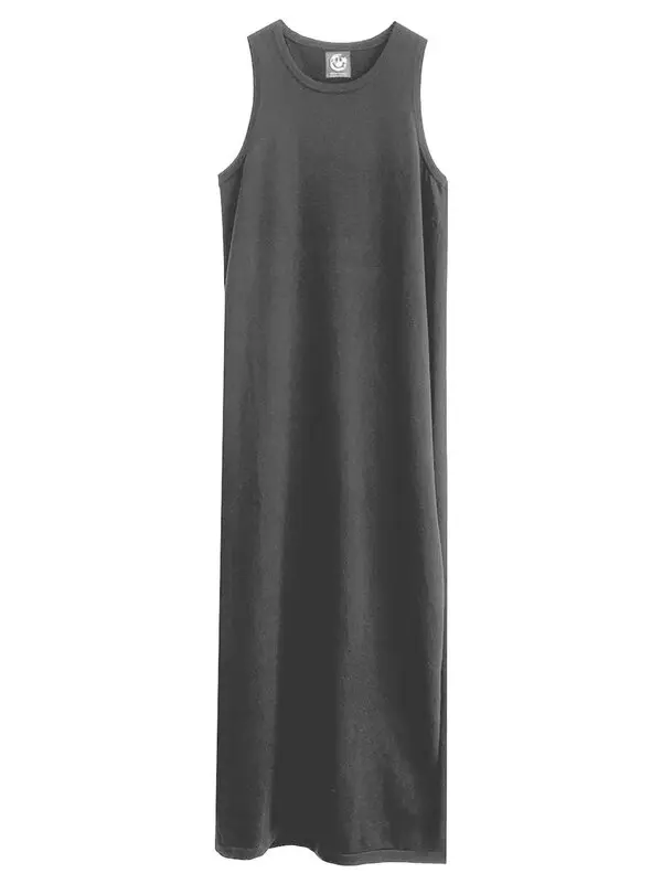 ZENZEE Cotton Cashmere Maxi Dress - Grey